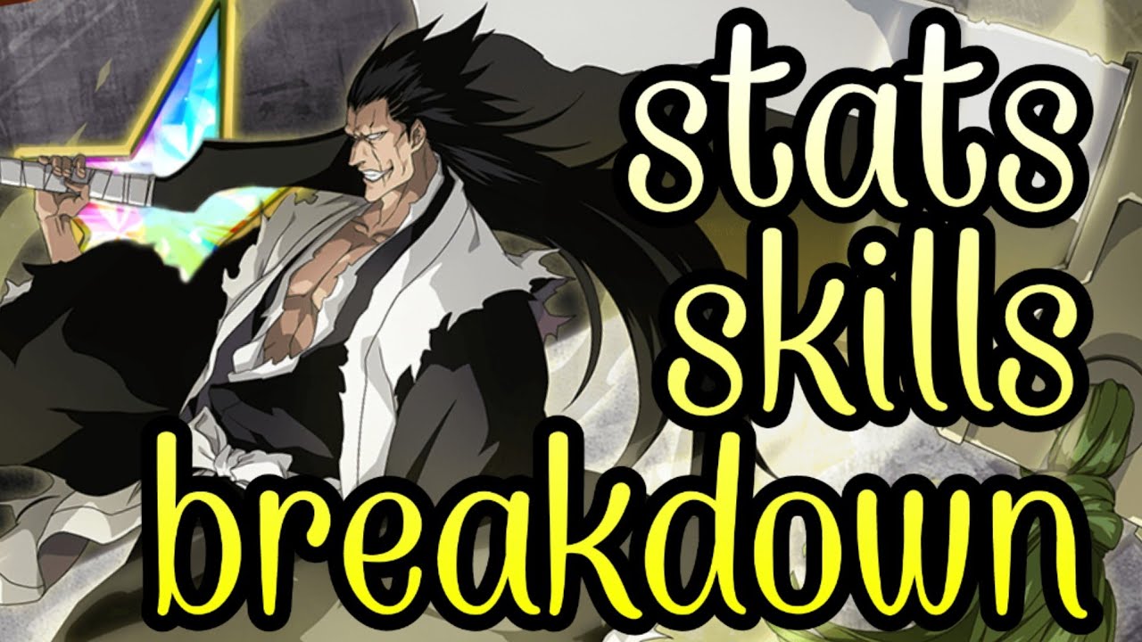 NEW BANKAI KENPACHI, SHUNSUI & SEINOSUKE CFYOW STATS & SKILLS BREAKDOWN ...