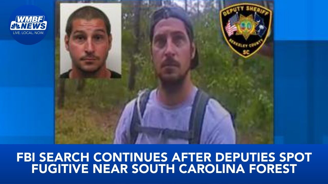 FBI search continues after deputies spot fugitive near South Carolina ...