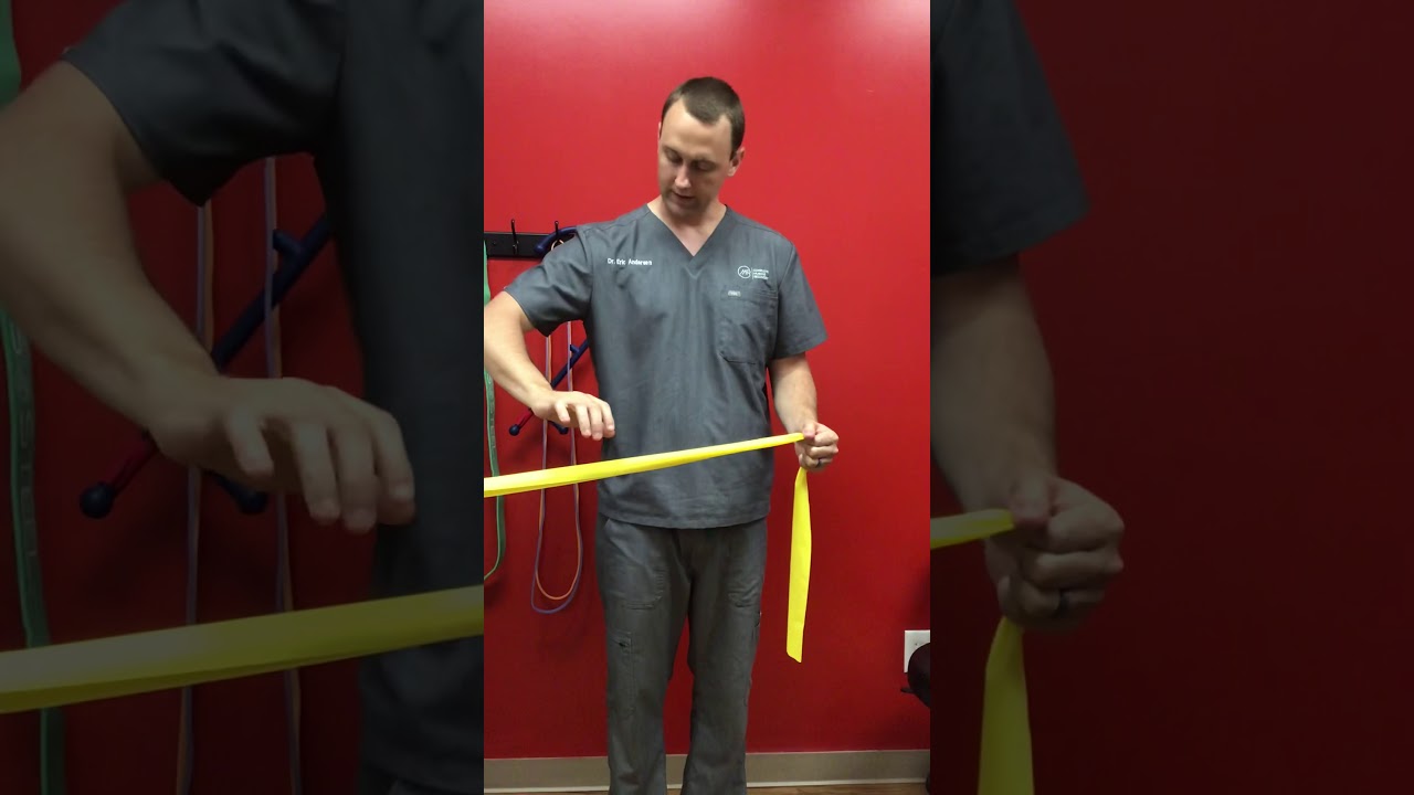 Resisted Elbow supination and pronation - YouTube