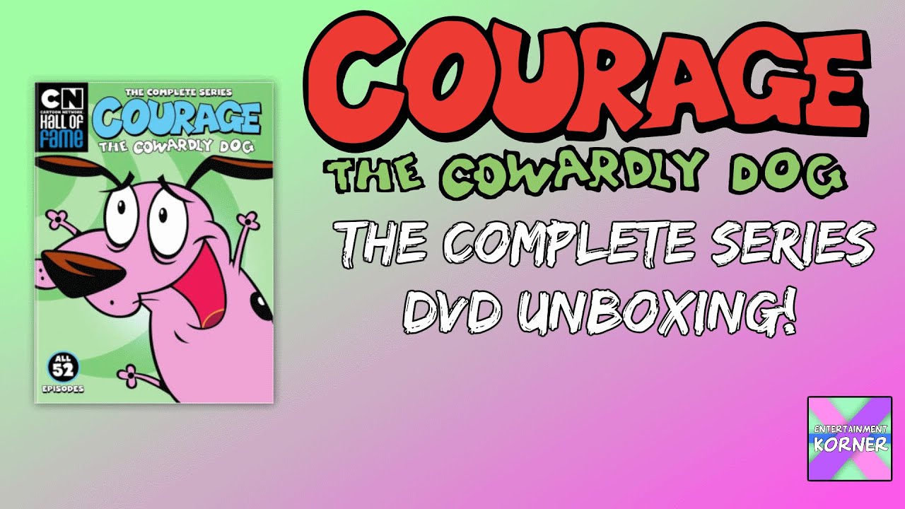 Courage The Cowardly Dog: Complete Series DVD Unboxing - YouTube