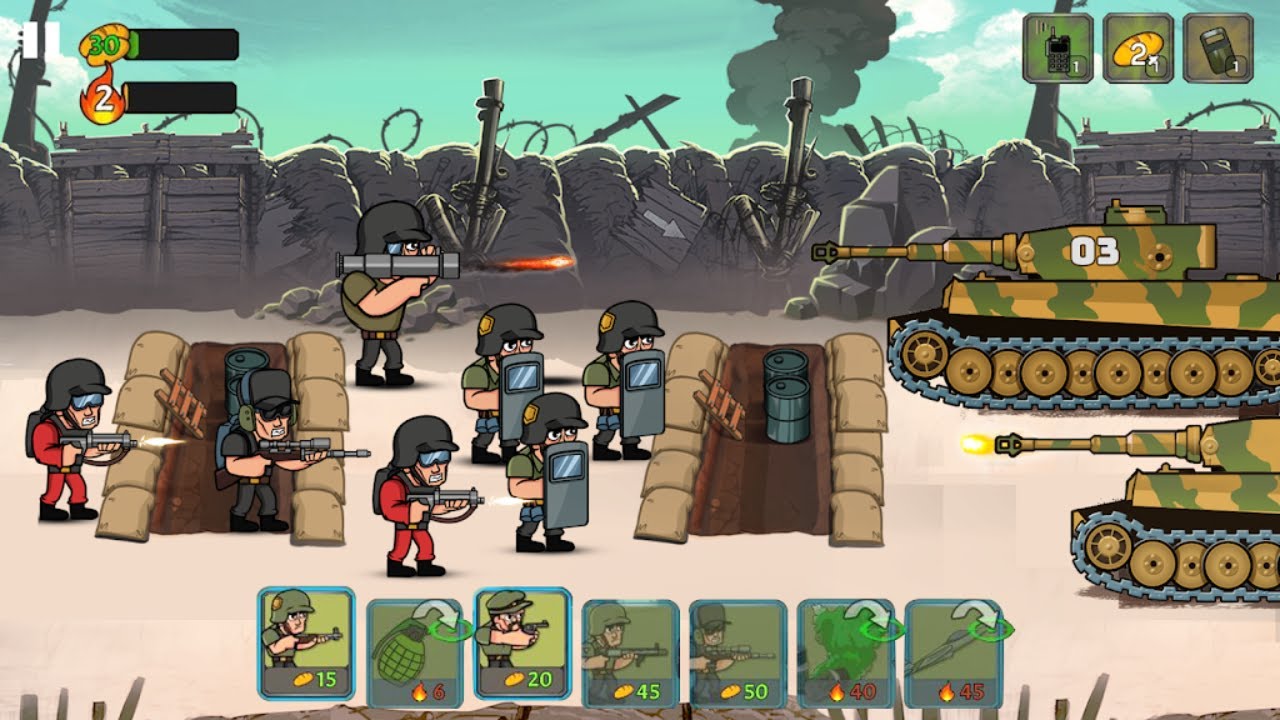 War Strategy Game: RTS WW2 Game Android Gameplay - YouTube