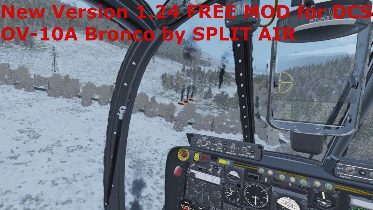 DCS OV-10A V1.24 Bronco Free Mod, Ground Attack Evaluation, Digital ...