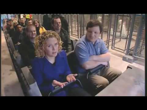 Th13teen Alton Towers on GMTV - Shows full indoor section and POV - YouTube