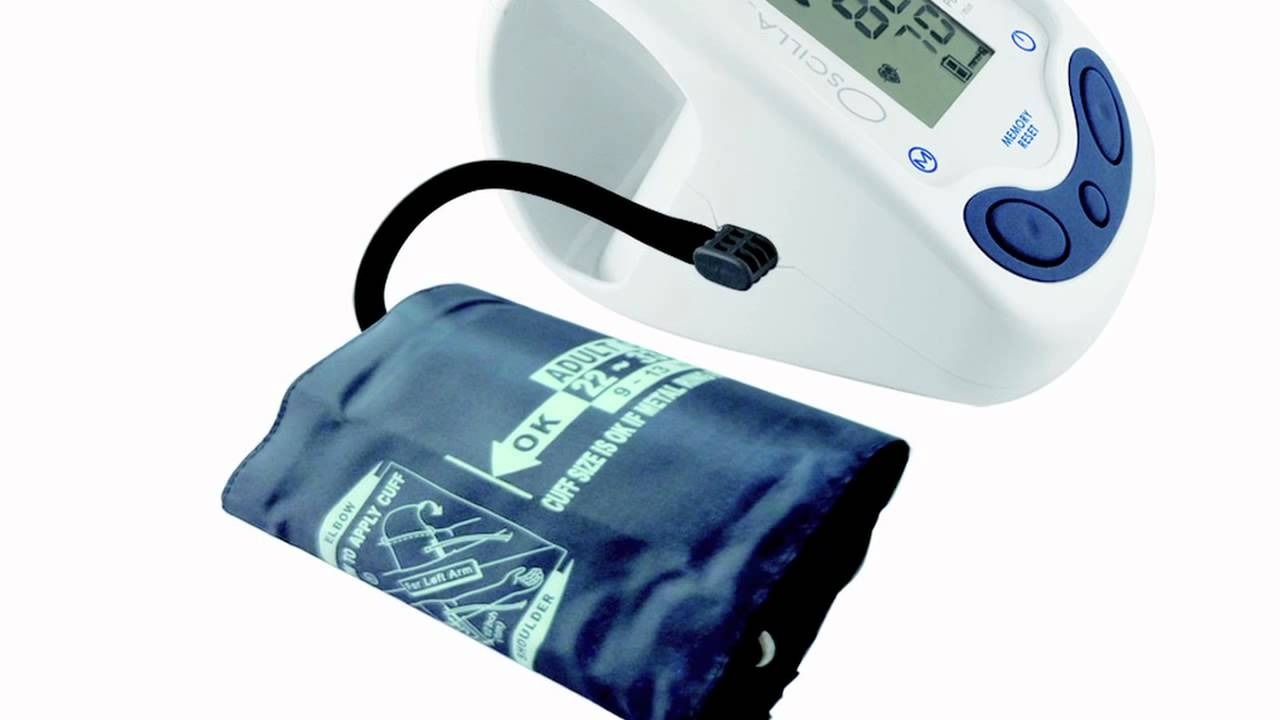 MDF® Instruments OSCILLA™ Digital Blood Pressure Monitor - YouTube