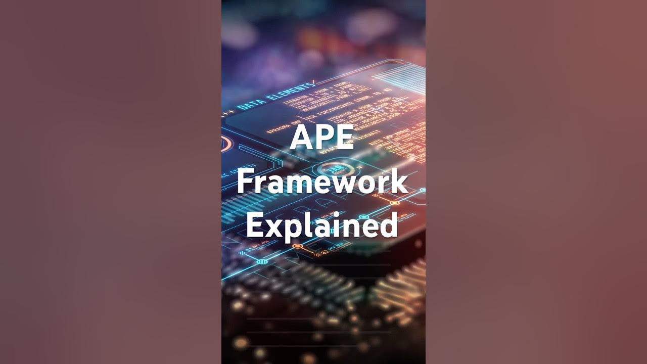 Prompt Engineering: APE Framework Explained - YouTube