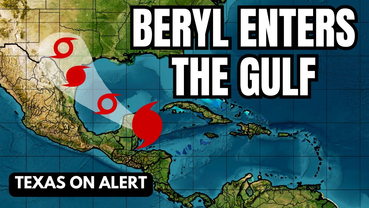 TROPICAL UPDATE - South Texas Landfall Forecast for Hurricane Beryl ...