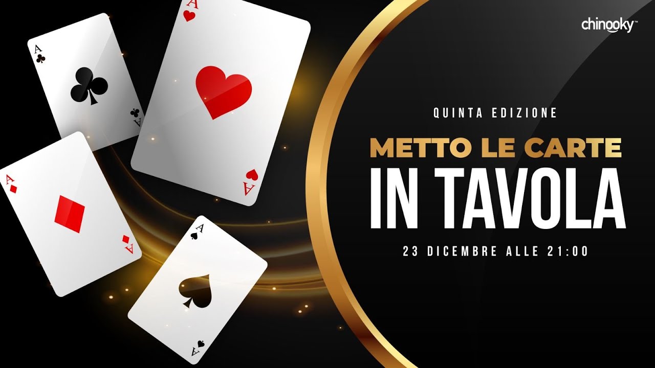 METTO LE CARTE IN TAVOLA - QUINTA EDIZIONE - YouTube