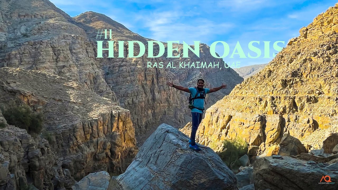 HIDDEN OASIS NEW TRAIL WITH 1154M ELEVATION GAIN. Ras Al Khaimah, UAE ...