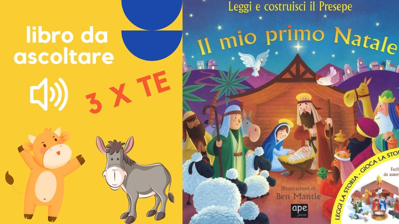 Il mio primo Natale, un libro letto ad alta voce che racconta la storia ...