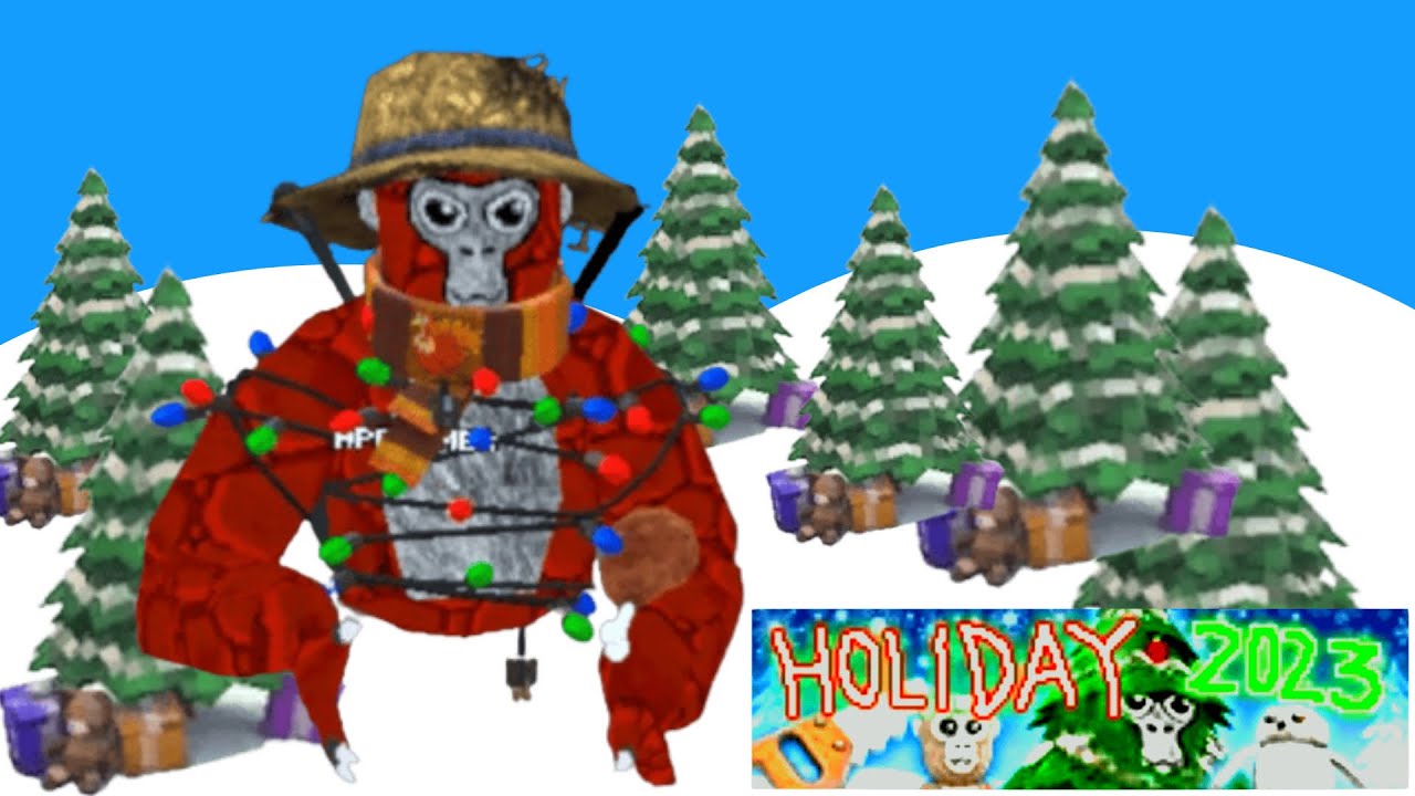 Discover the new Gorilla Tag CHRISTMAS Update - YouTube