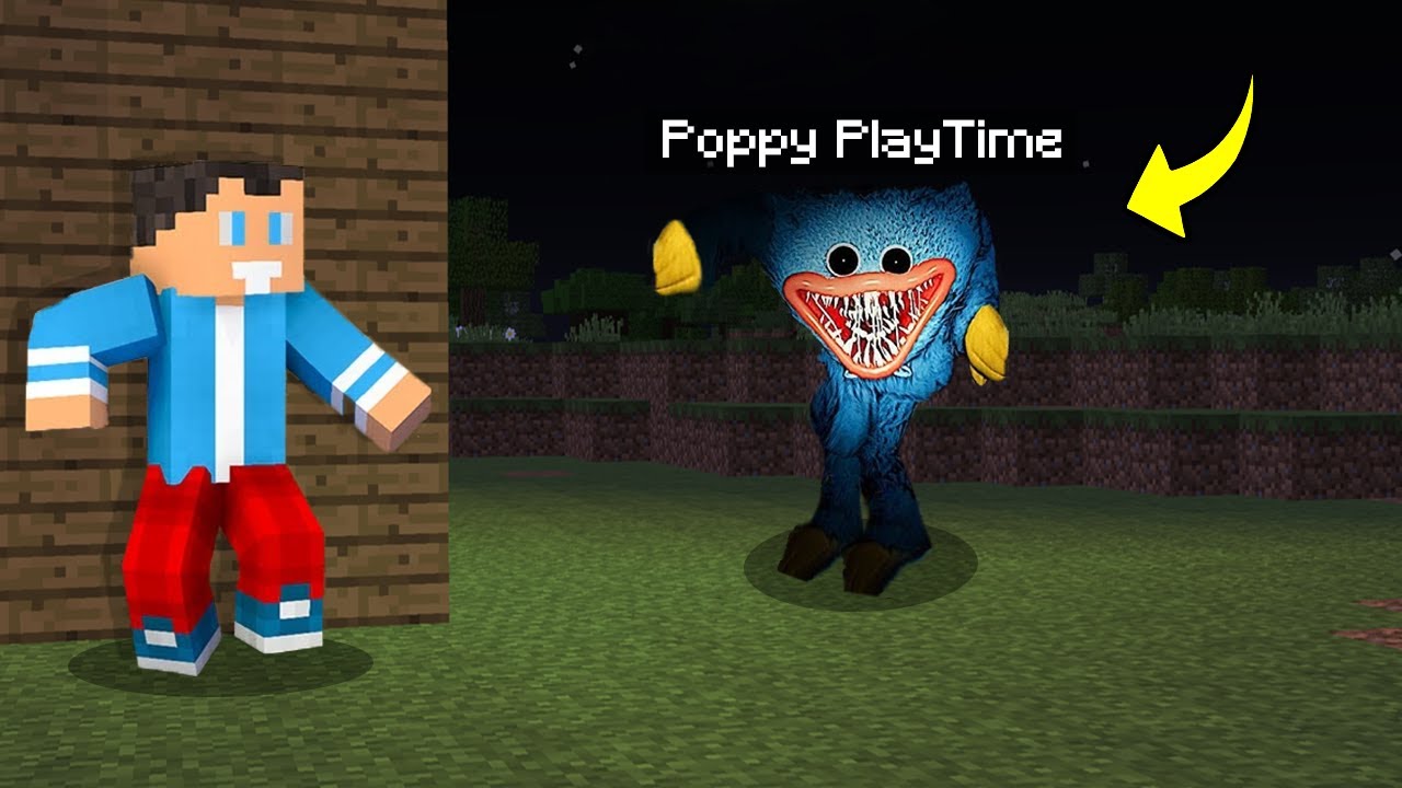 SPOTKAŁEM POPPY PLAY TIME w Minecraft! - YouTube