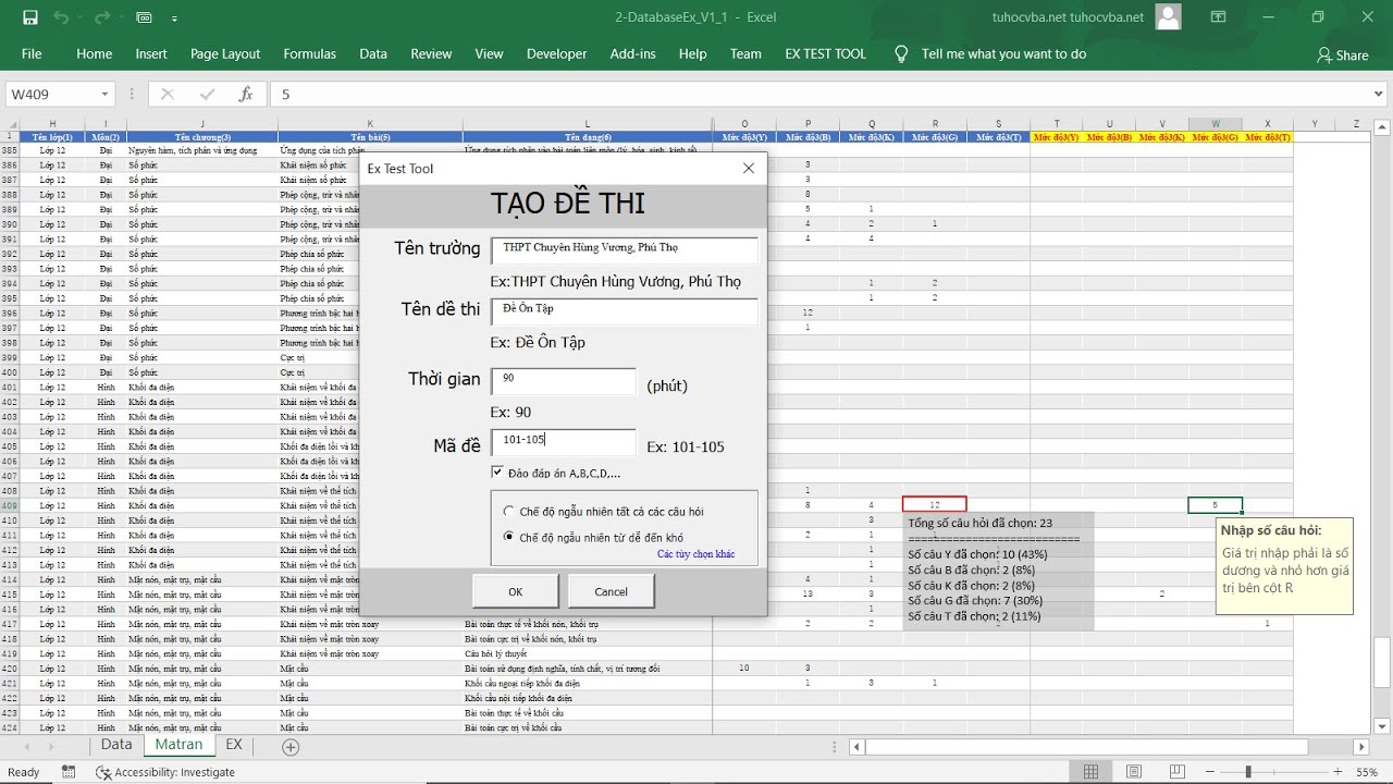 Tool Ex Test Ver 1.1 bản chính thức - YouTube