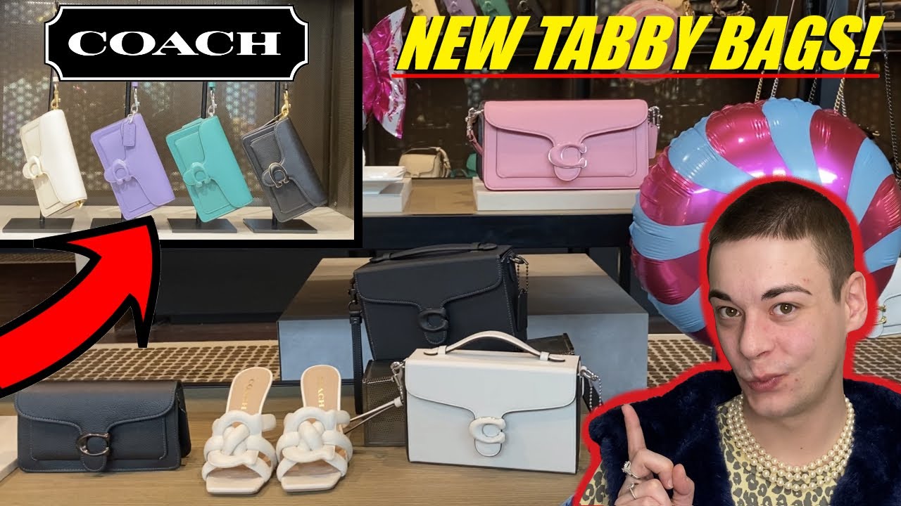 Coach Tabby RE-LAUNCH EVENT! Shopping ALL The New Tabby Bags! - YouTube