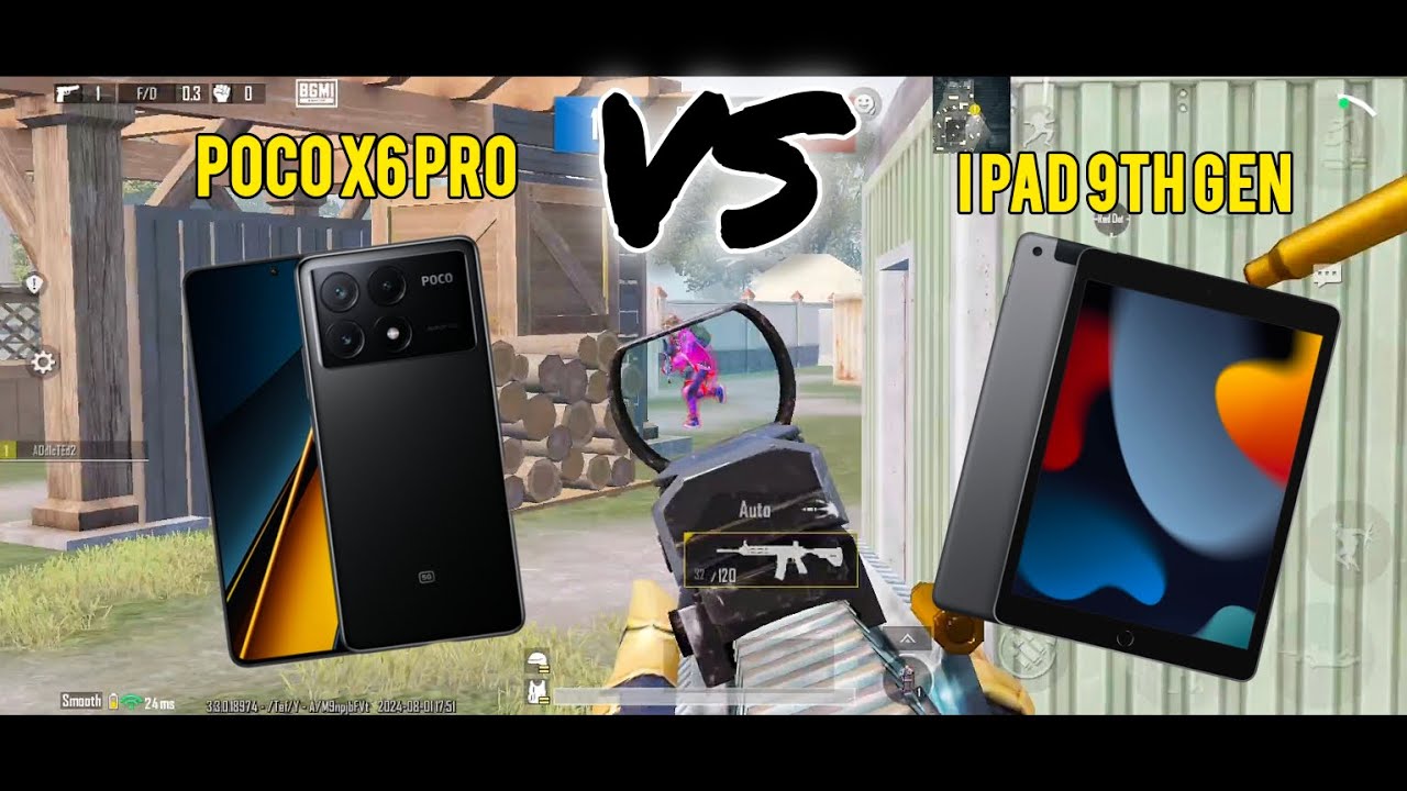 POCO X6 PRO VS IPAD 9TH GEN| 1V1| WITH @iconicexe - YouTube