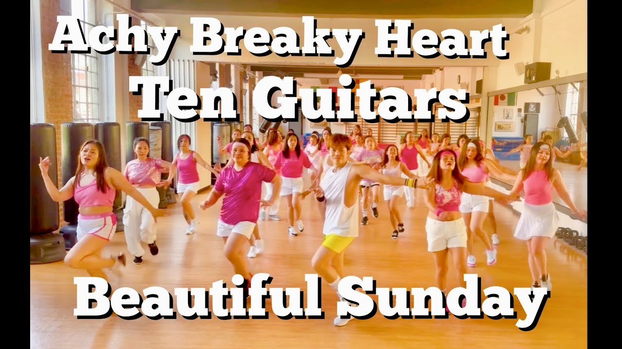 RETRO DANCE FITNESS REMIX - Achy Breaky Heart / Ten Guitars / Beautiful ...