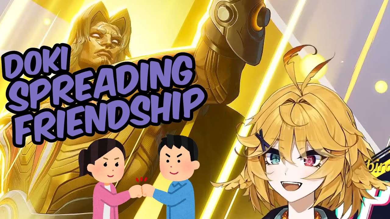 Doki spreading friendship [Dokibird] - YouTube
