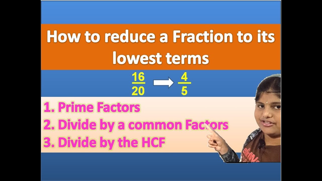 Fractions Reduced Lowest Term Of Fraction For Class 5 YouTube Fractions Reduced Lowest Term Of Fraction For Class 5 YouTube