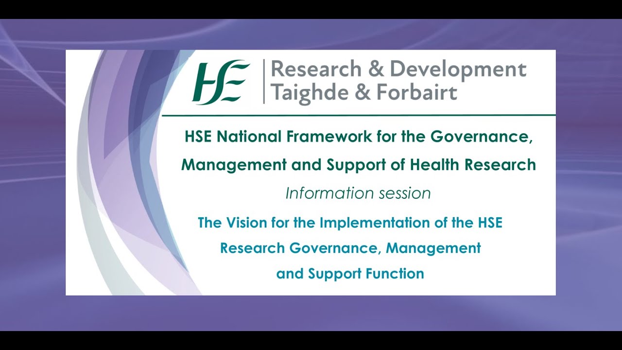 Vision for Implementation of HSE Research Webinar - YouTube
