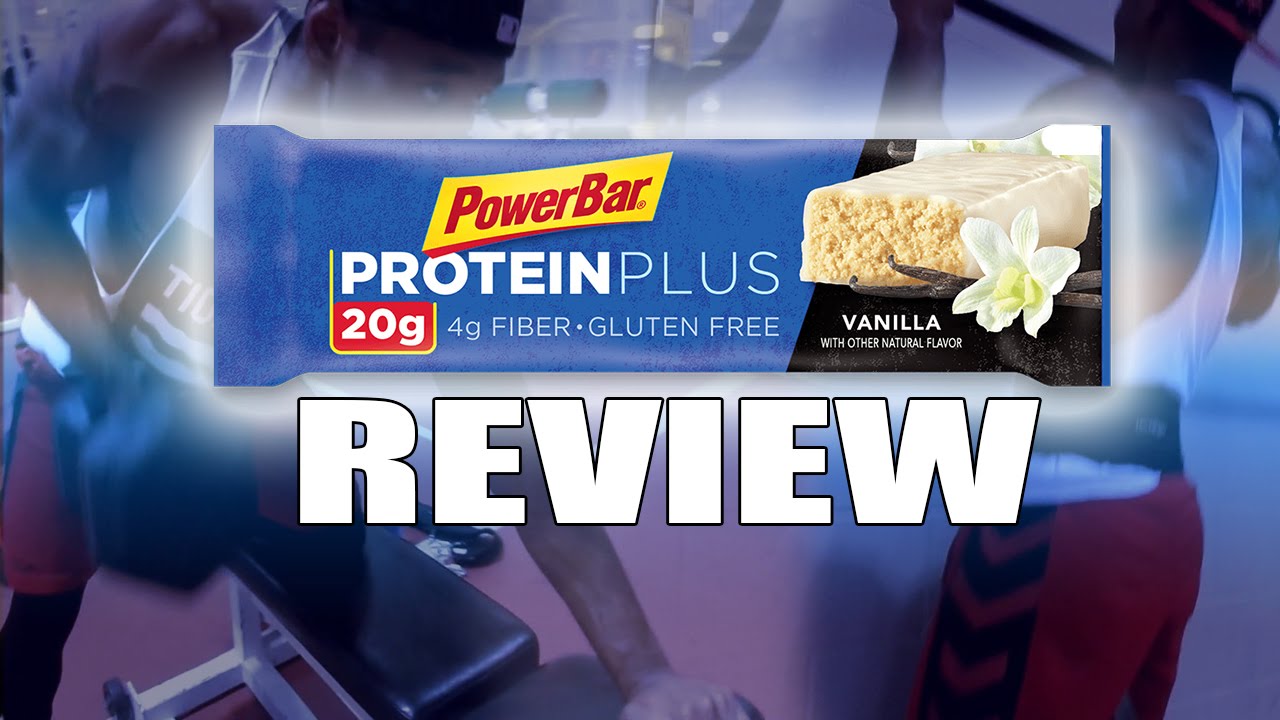 Power Bar Protein Plus Protein Bar Review | Vanilla - YouTube
