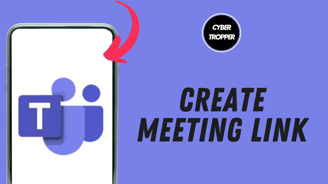How to Create a Meeting link on Microsoft Teams - YouTube