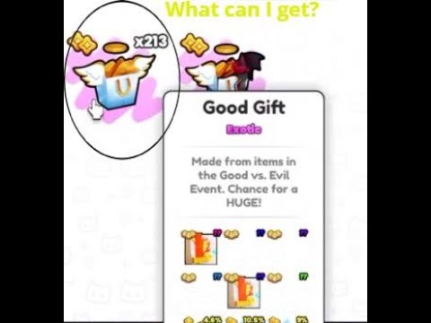 Hatching 213 Good gifts in PS99 and this is what I got... - YouTube