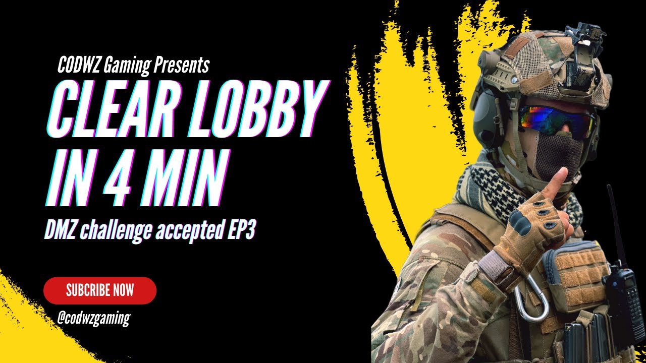 How about clearing the Lobby in Call of Duty DMZ? - YouTube