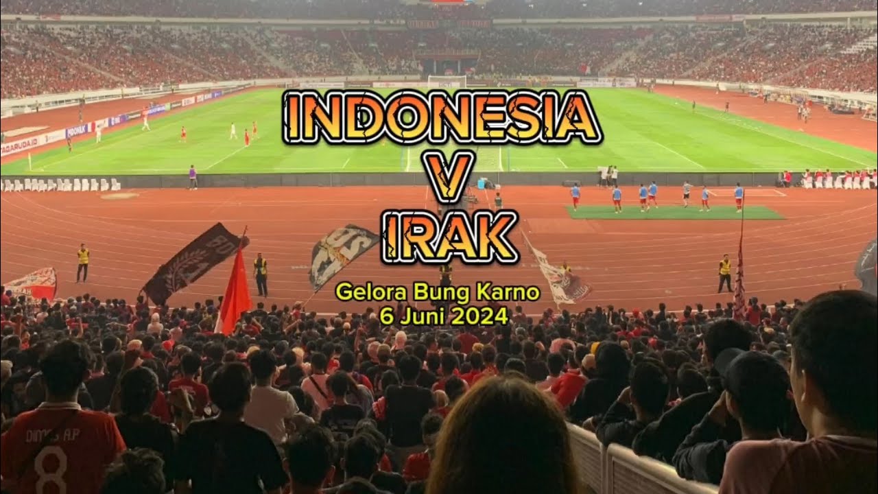 INDONESIA V IRAK ( FIFA World Cup Qualified 2026 ) - YouTube