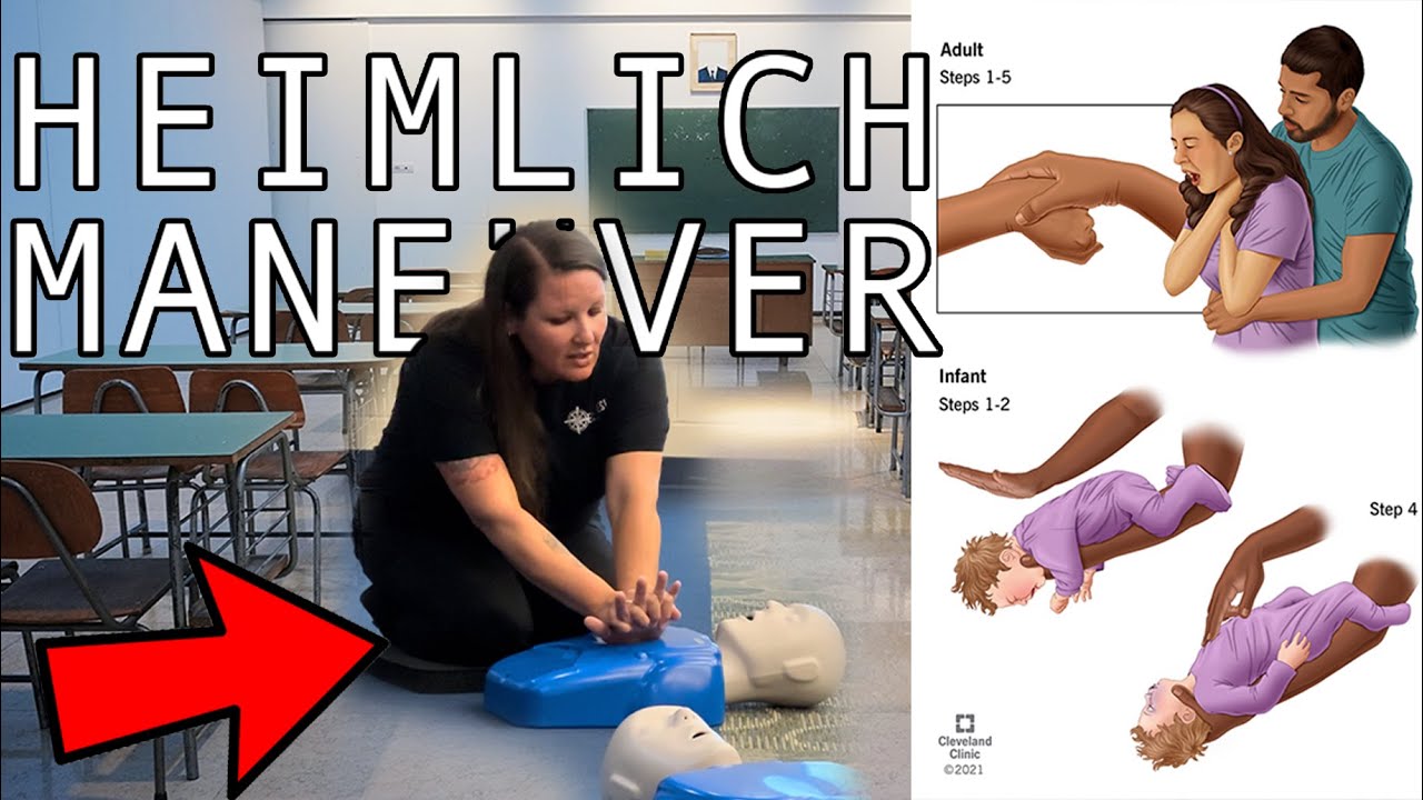 How To Do The Heimlich Maneuver | Safety Class - YouTube