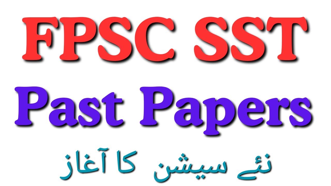 FPSC SST Solved Past Papers | FPSC SST English Grammar & Pedagogy ...