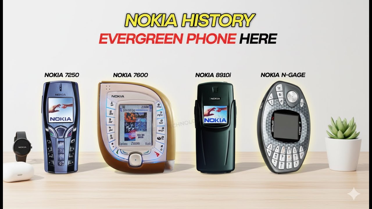History of Nokia: All Phones is Here! - YouTube
