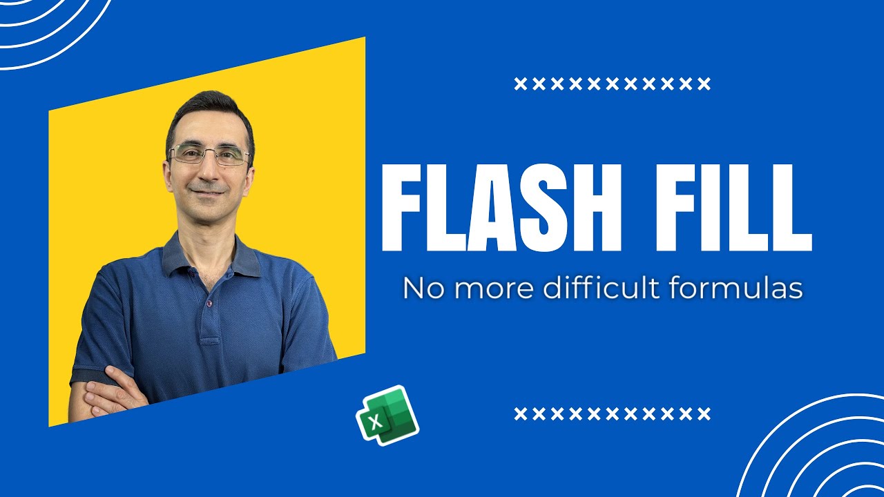 FLASH FILL Revolutionalizes Text Operations - YouTube