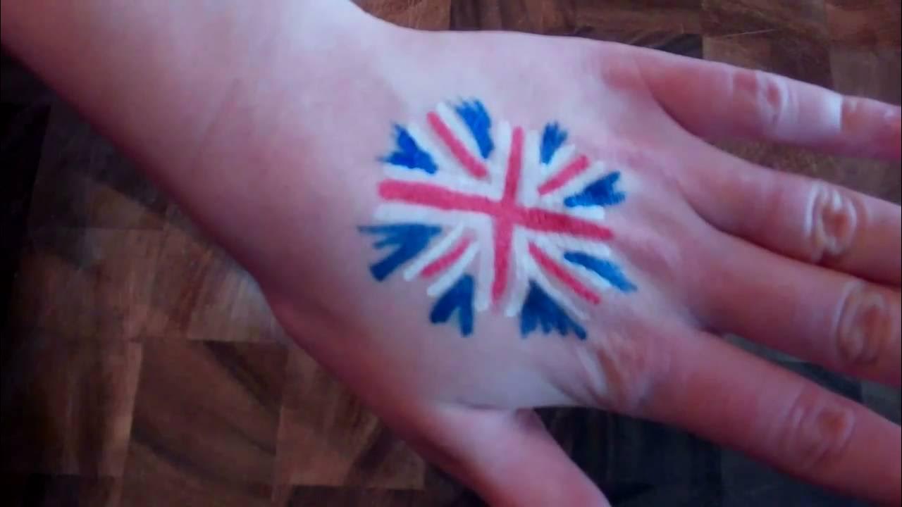 How to draw a Union Jack - 1 minute tutorial - YouTube