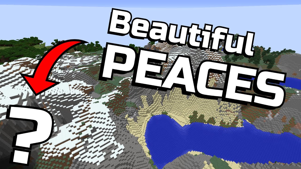 The BEST Beautiful Peaces in Minecraft by RELAX music for build base ...