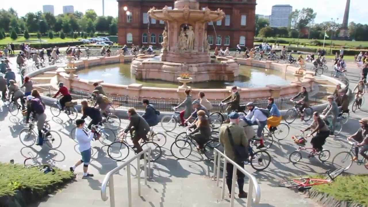 The Harris Tweed Bike Ride 2012 - YouTube