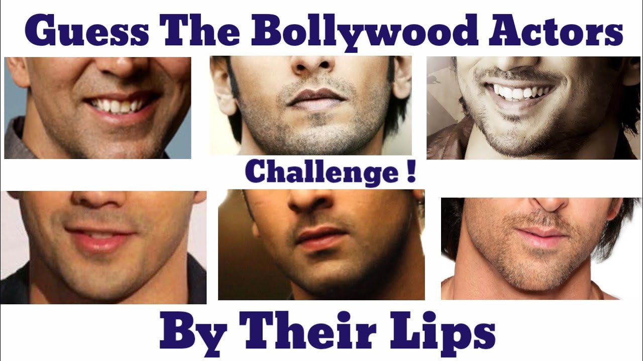 Guess The Bollywood Actor's By Their Lips 🔥 | 5 Second Challenge ...