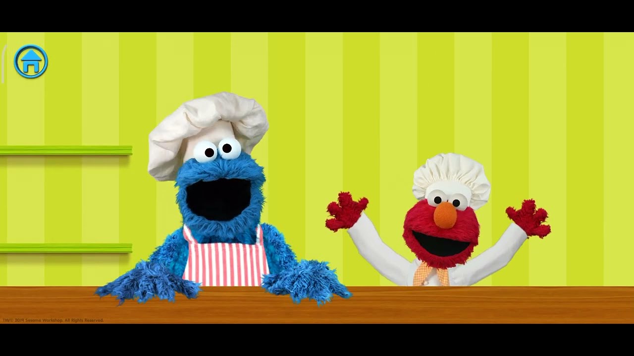 Sesame Street : Alphabet Kitchen Of Cookie Monster || part 29 - YouTube