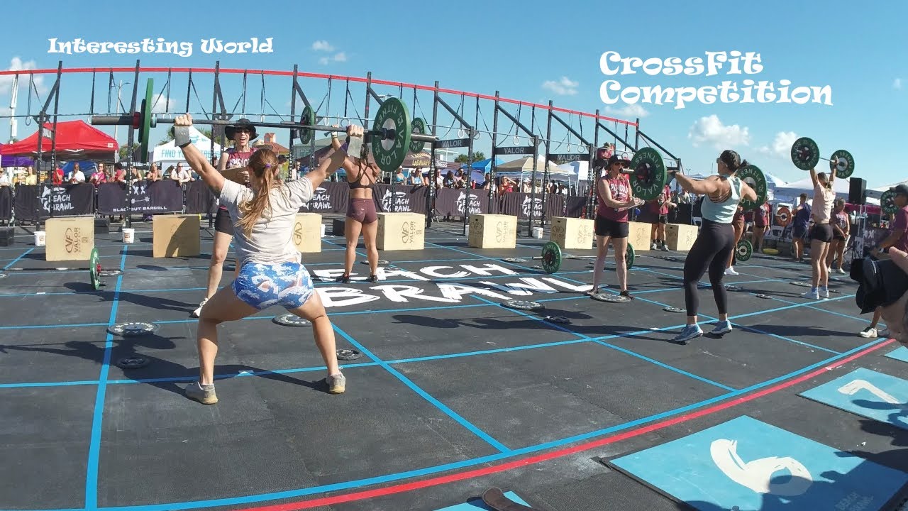 Women Pensacola Beach Brawl 2024 CrossFit Competition Beautiful Bodies ...