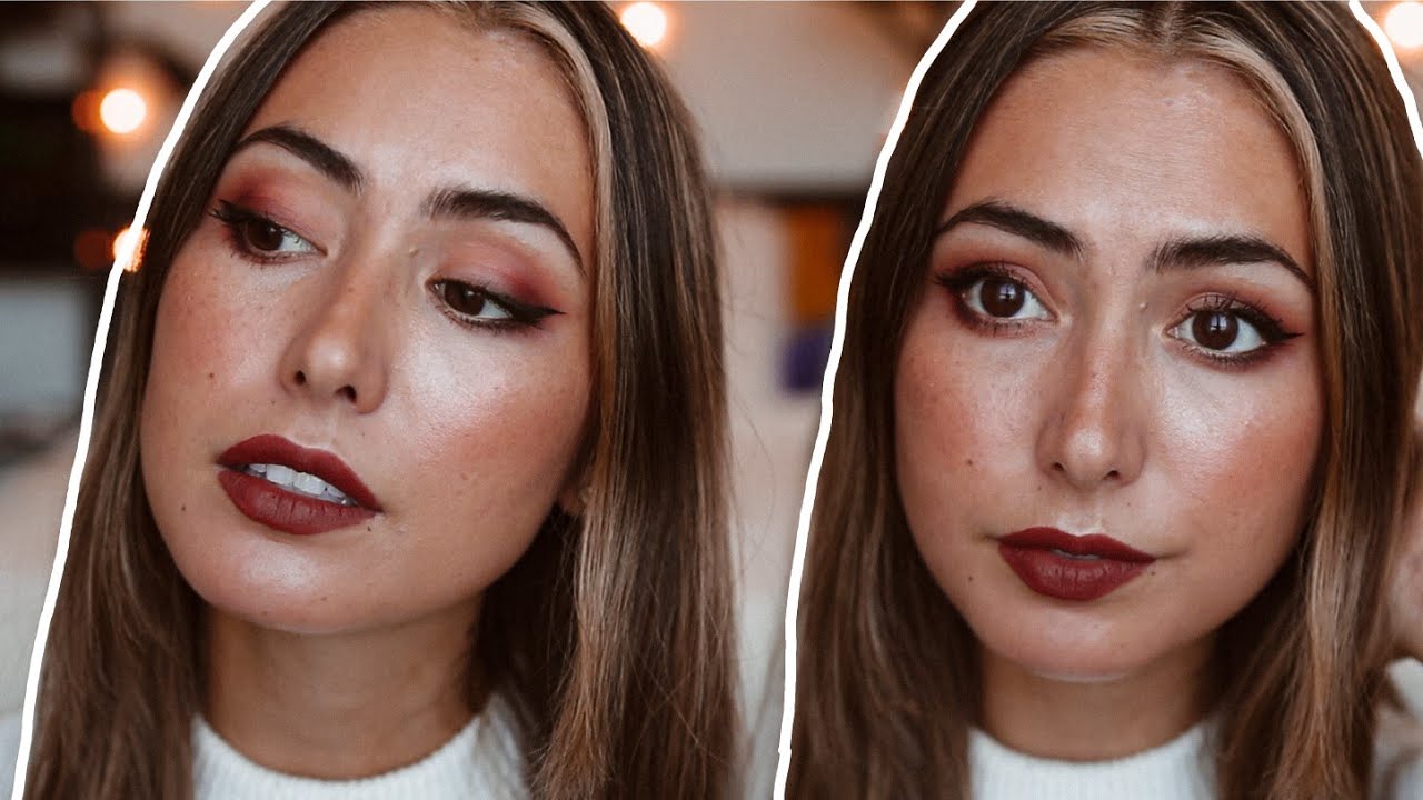 Drugstore Fall Monochromatic Makeup Look | FALL MAKEUP FRIDAYS - YouTube