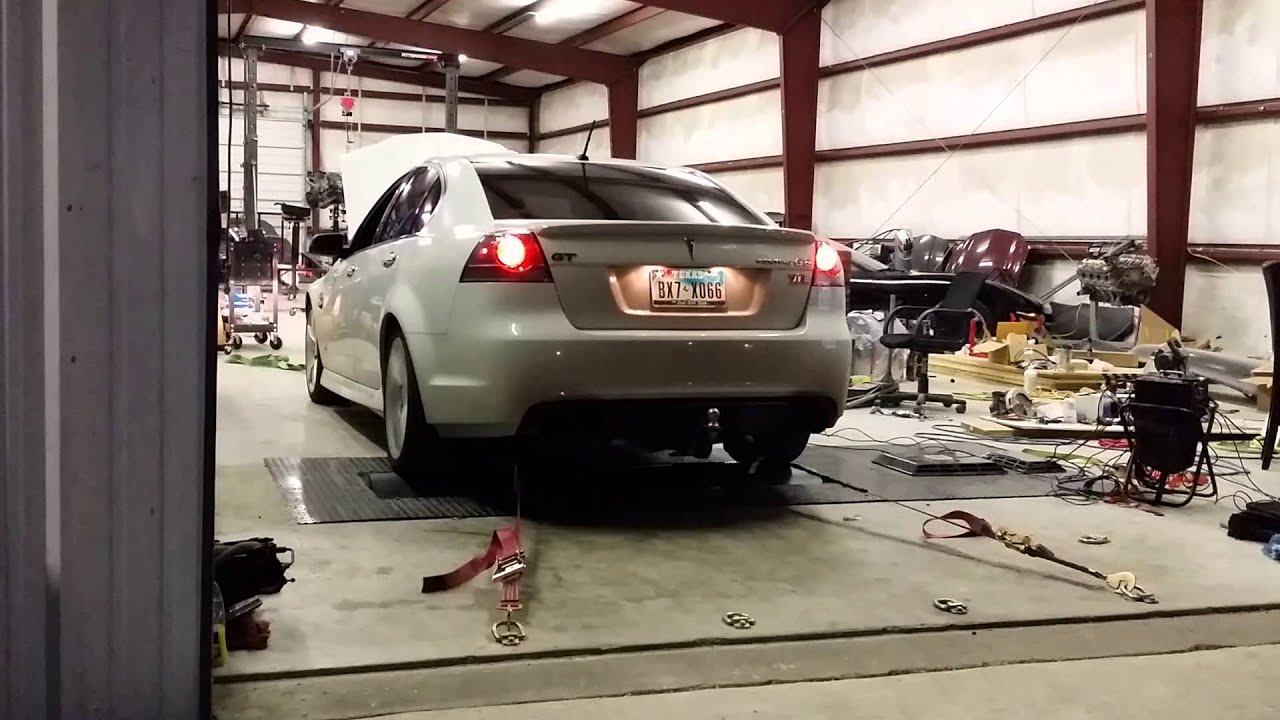 2009 G8 LSX 427 Circle D Stall 9:1 Compression LS7R Cam - YouTube