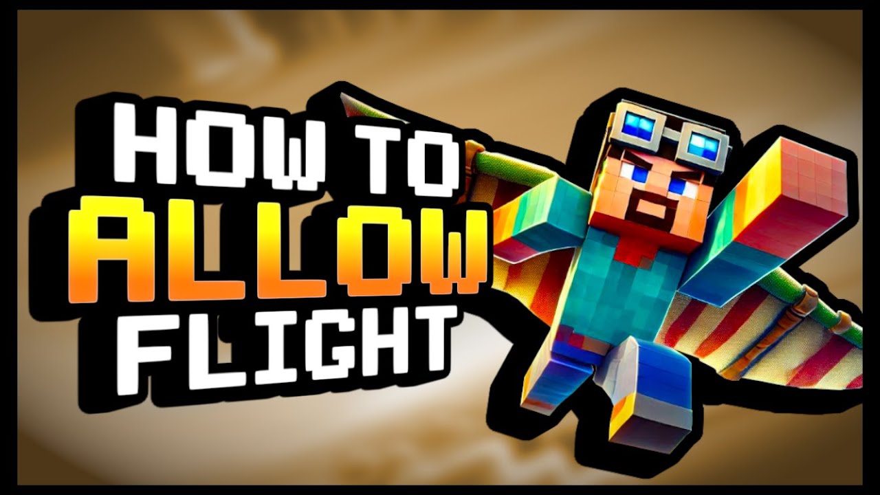 How to Allow Flight on Your Minecraft Server - Scalacube - YouTube