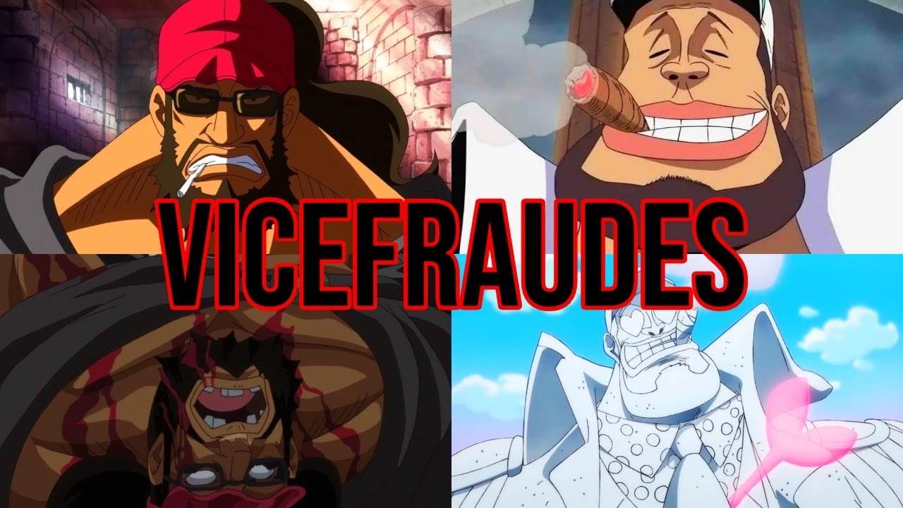 Vicealmirantes que no merecen su rango | One Piece - YouTube