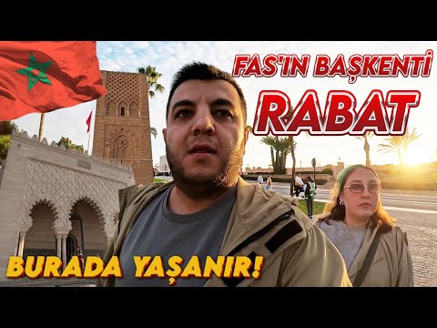 Fas'ın En Güzel Şehri Rabat - Burası Afrika Olamaz! - Rabat Gezilecek Yerler -  Rabat Vlog