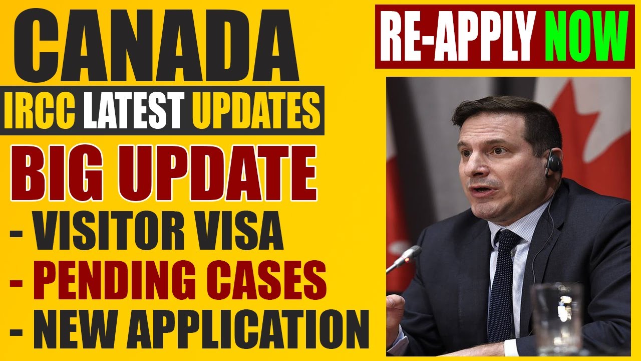 Canada IRCC Big Announcement For Visitor visa, Pending Cases, New ...