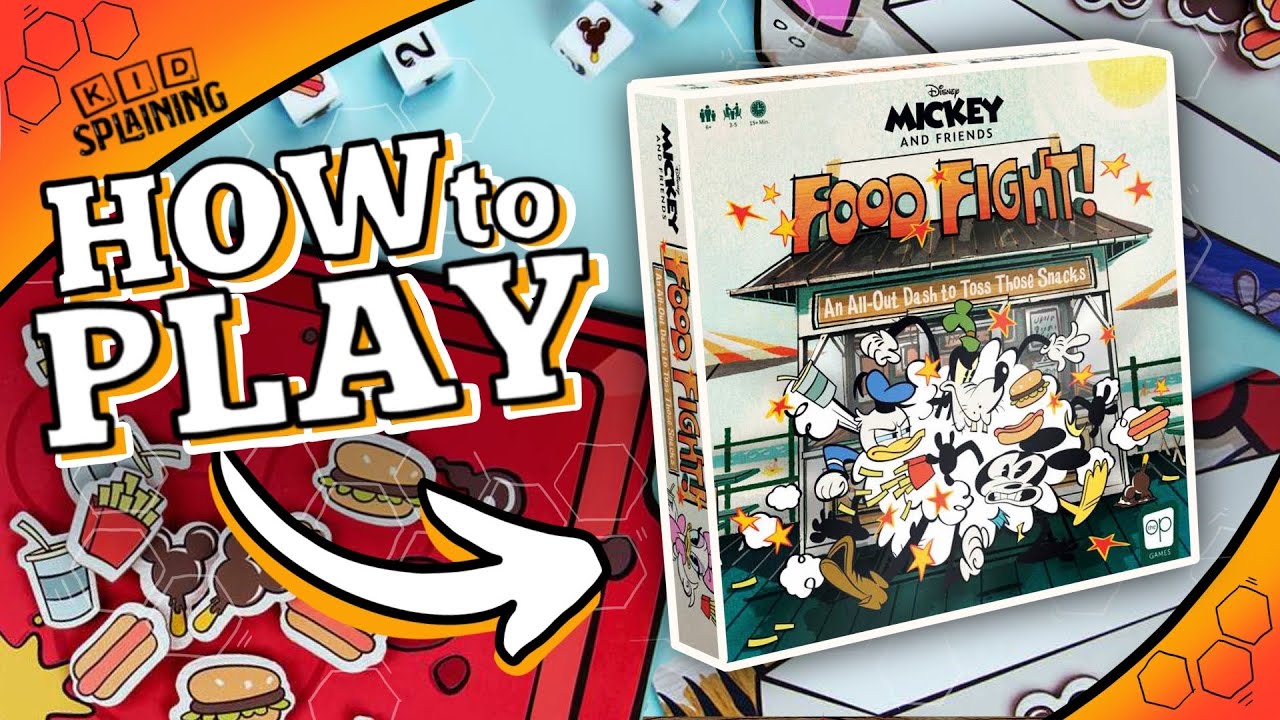 Mickey and Friends Food Fight | How to Play | Food Fight Tutorial - YouTube