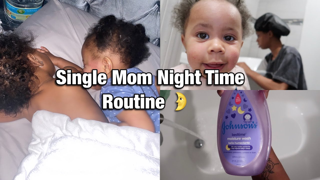 SINGLE MOM NIGHT TIME ROUTINE WITH TWO BABIES UNDER 1 - YouTube