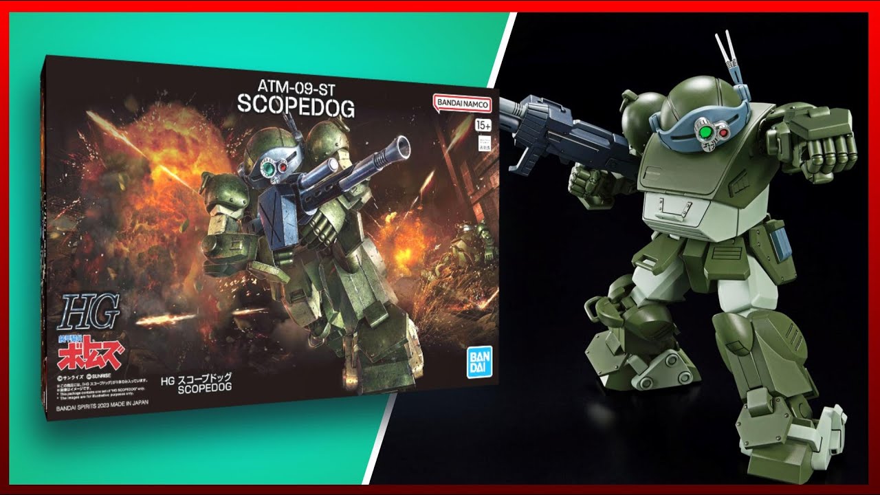 HG SCOPEDOG (Armored Trooper VOTOMS) - YouTube