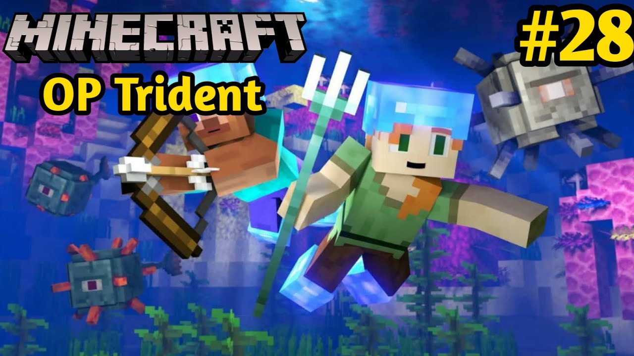 How to make trident overpowered | OP trident enchantments | Best ...