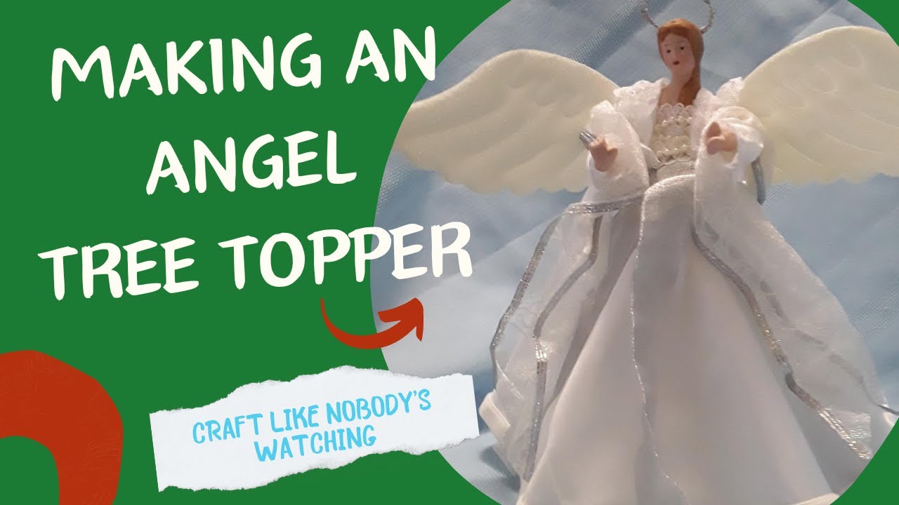 Making An Angel Tree Topper YouTube making-an-angel-tree-topper-youtube