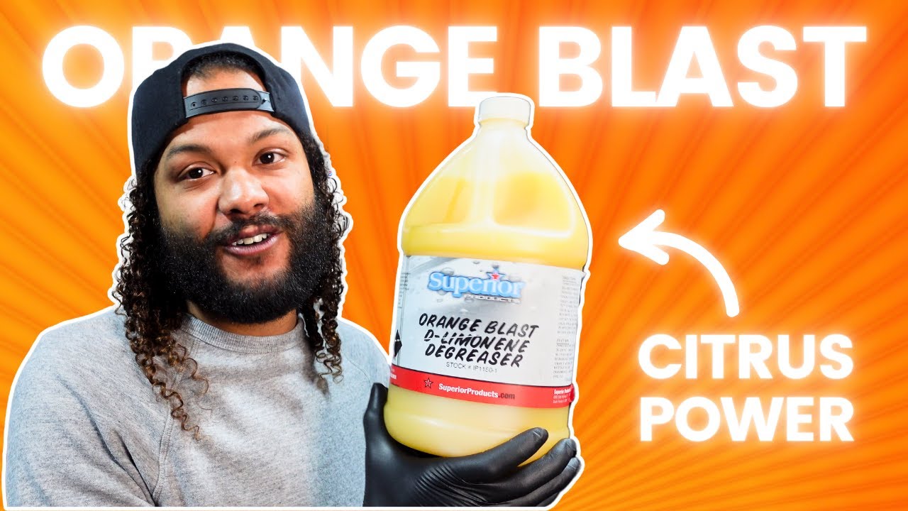 Best Citrus Cleaner for Professional Detailing - Orange Blast By ...