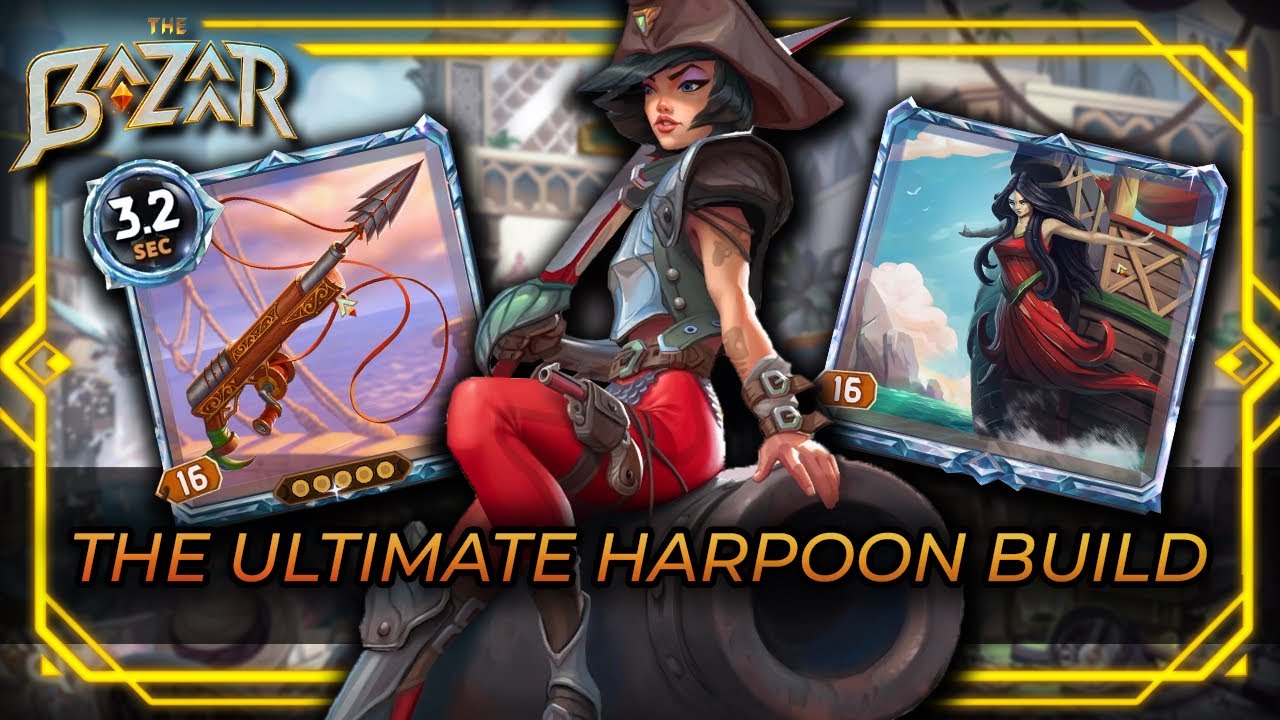 Crazy Harpoon Build Makes Winning Trivial... [The Bazaar] - YouTube